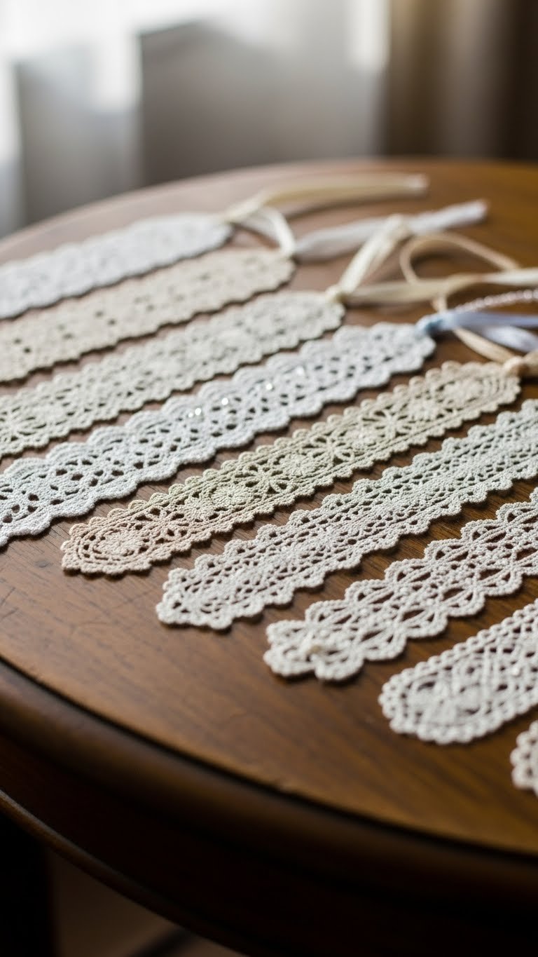 23 Pretty Lace Crafts That Add Vintage Touch - craftfinest.com
