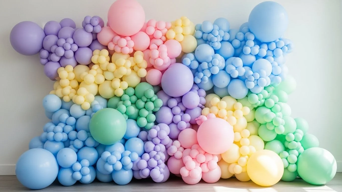 How to Make Balloon Backdrops for Picture-Perfect Walls - craftfinest.com